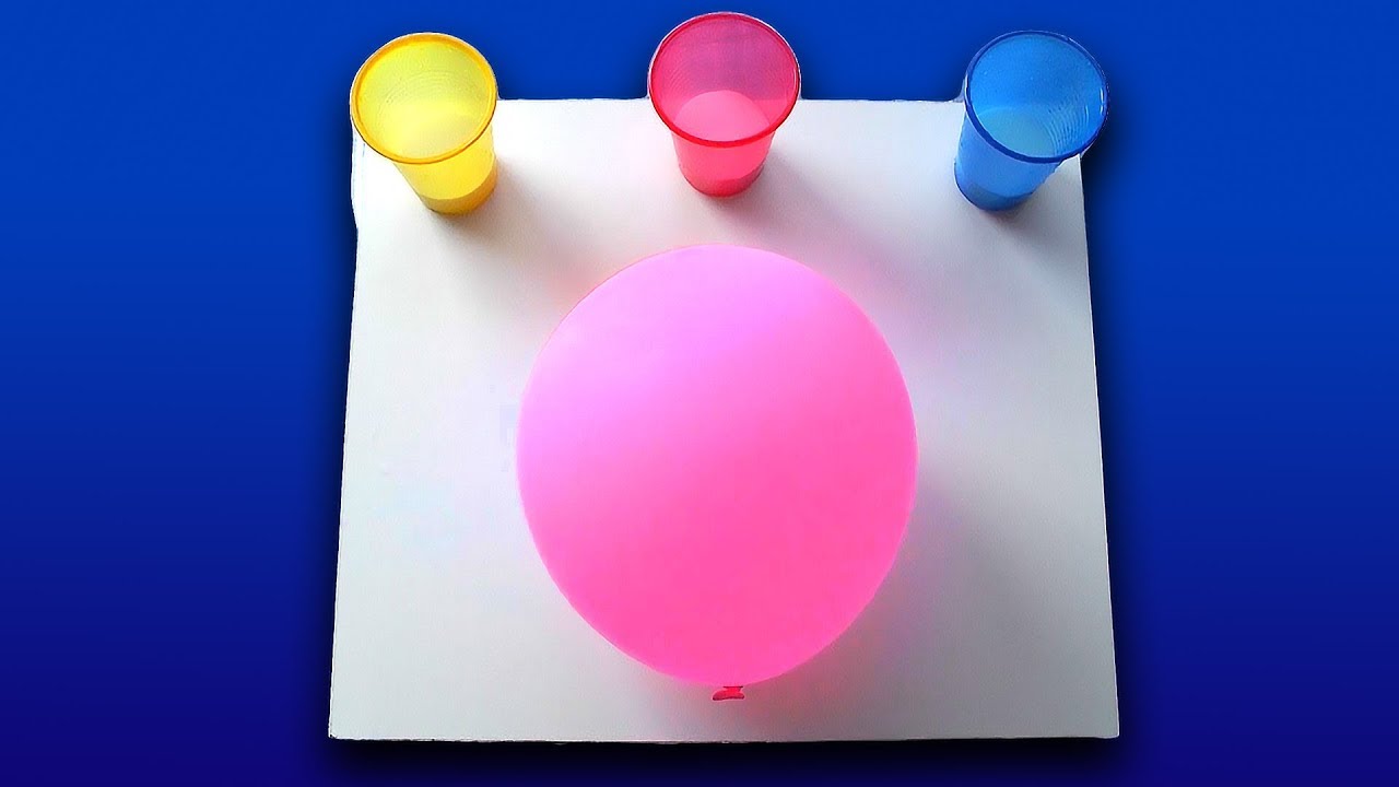 Acrylic Pour Amazing Abstract Art using a Balloon - YouTube