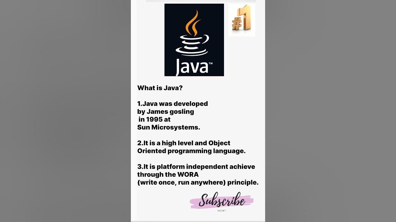 what is java(1) #java class #ytshorts #shorts #learning #javaprogramming - YouTube