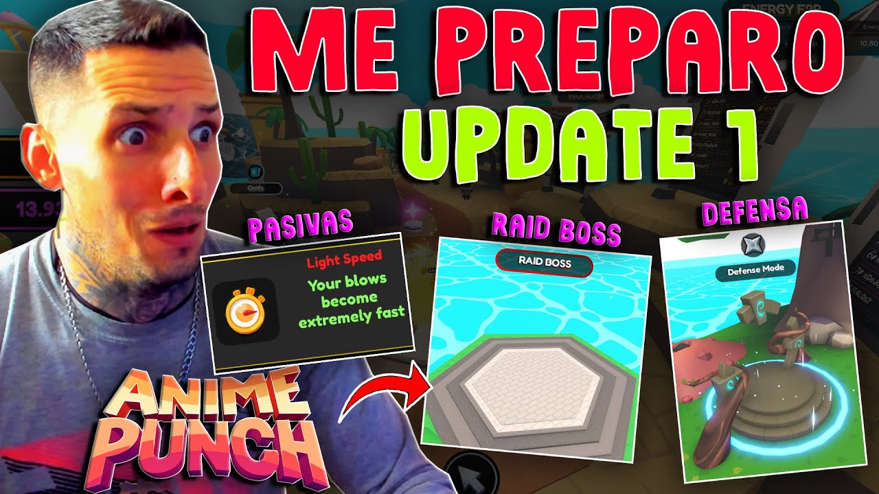 ME PREPARO PARA LA UPDATE 1 DE ANIME PUNCH ROBLOX - YouTube