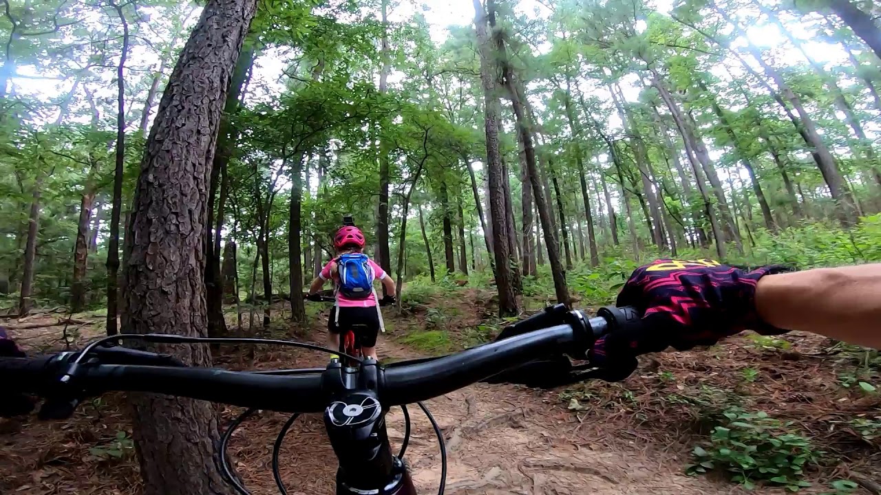 TYLER STATE PARK MOUNTAIN BIKE TRAIL - YouTube