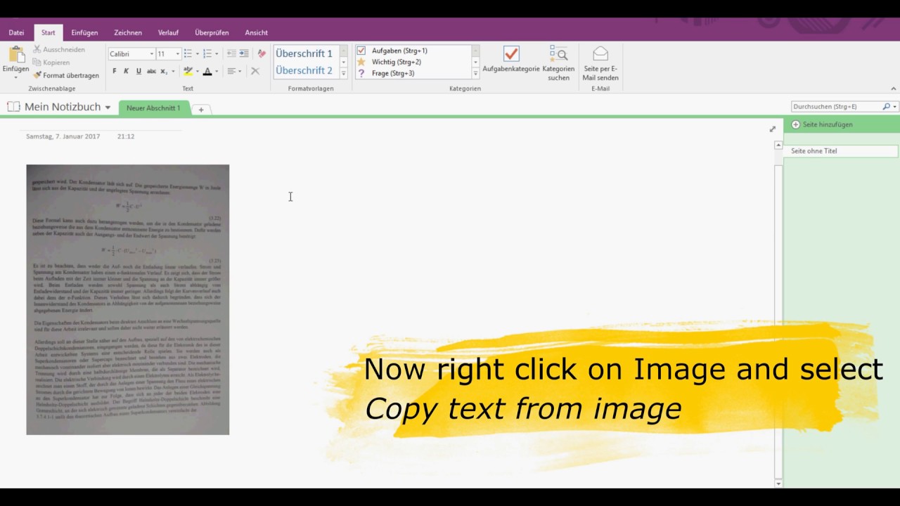 How To Convert An Image To Text Using OneNote YouTube How To Convert An Image To Text Using OneNote YouTube