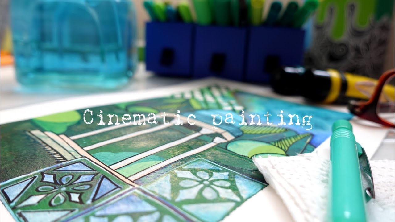 Epic Green Journey: Cinematic Painting Explored in Detail. - YouTube