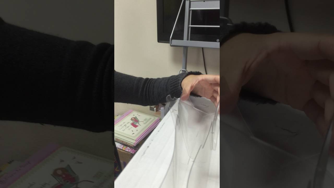 How to Fit Plastic Inserts into A Frame - YouTube