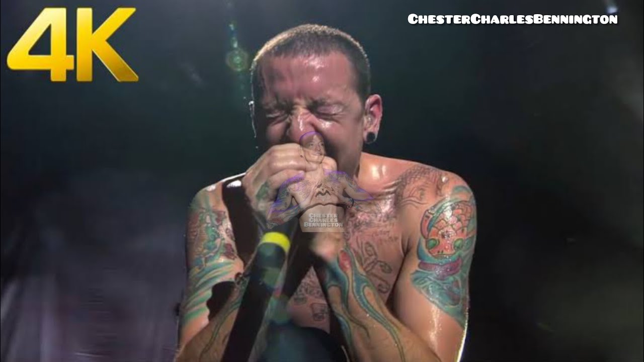 Chester Charles Bennington "Give up" Live clarkston 2007 lyrics in ...