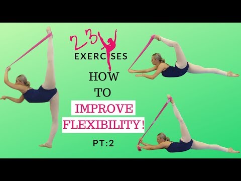 DANCERS GET FLEXI | - How to IMPROVE FLEXIBILITY for Ballet |-  MY 23 TOP Exercises