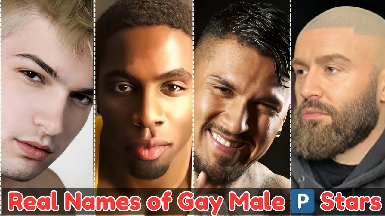 Real Names of Gay Male 🅿️ Actors - YouTube