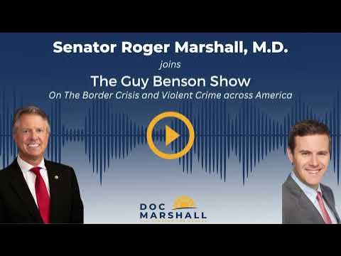 Sen. Roger Marshall Joins The Guy Benson Show - YouTube