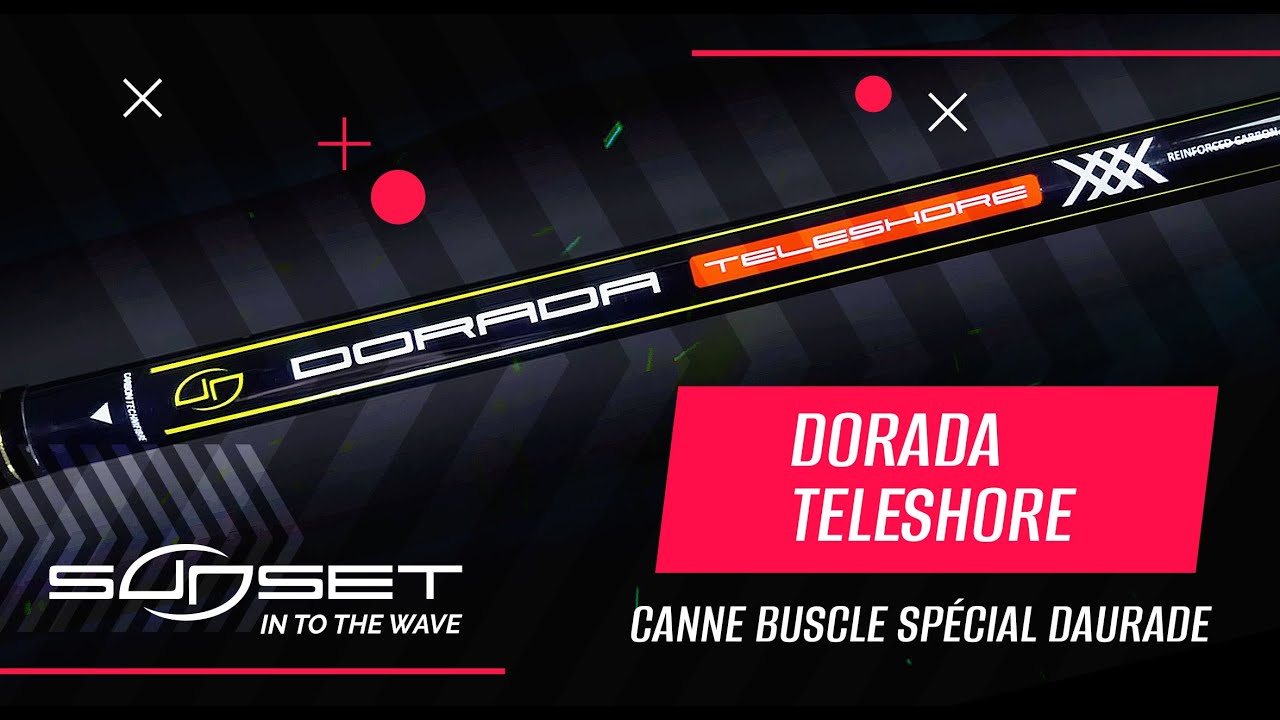CANNE TELESCOPIQUE SUNSET DORADA TELESHORE - YouTube
