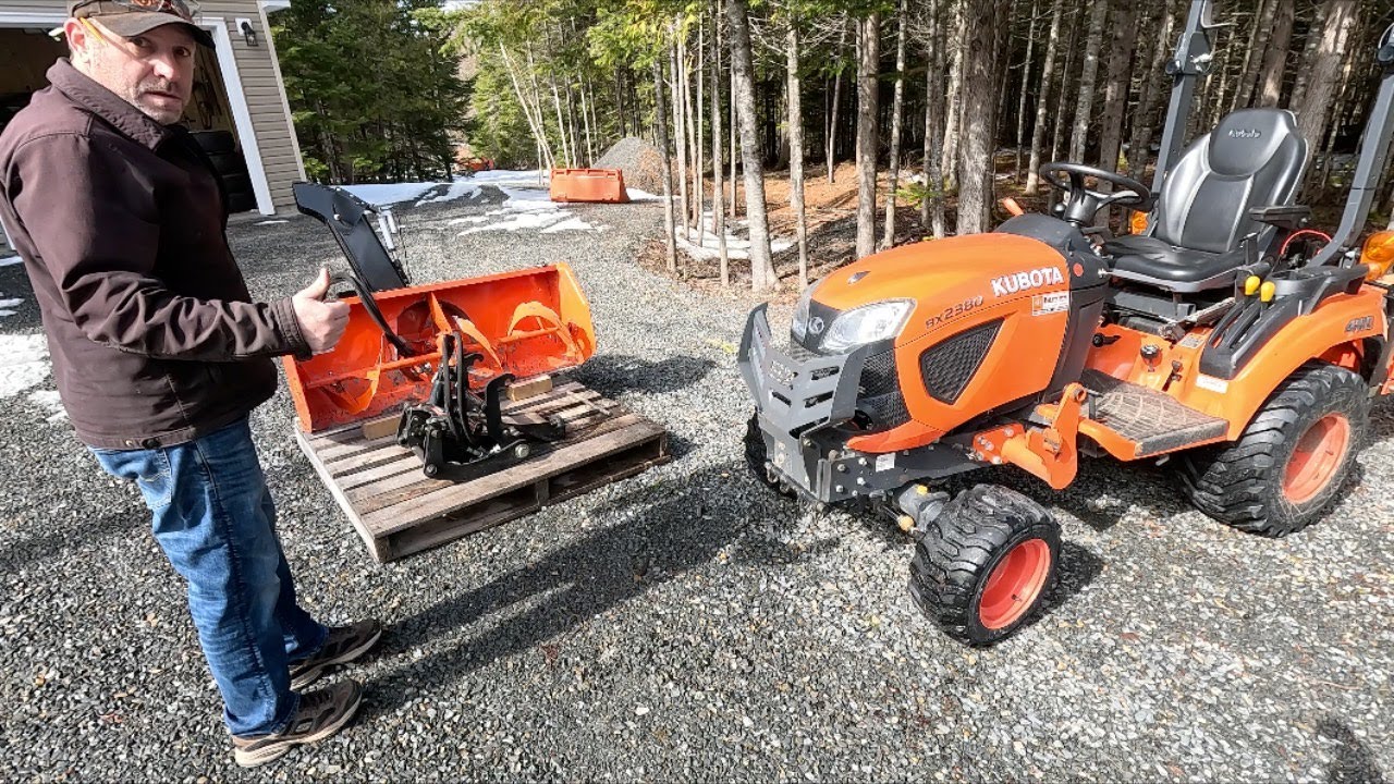 Snowblower Storage: Pallet Modification for Spring Prep - YouTube
