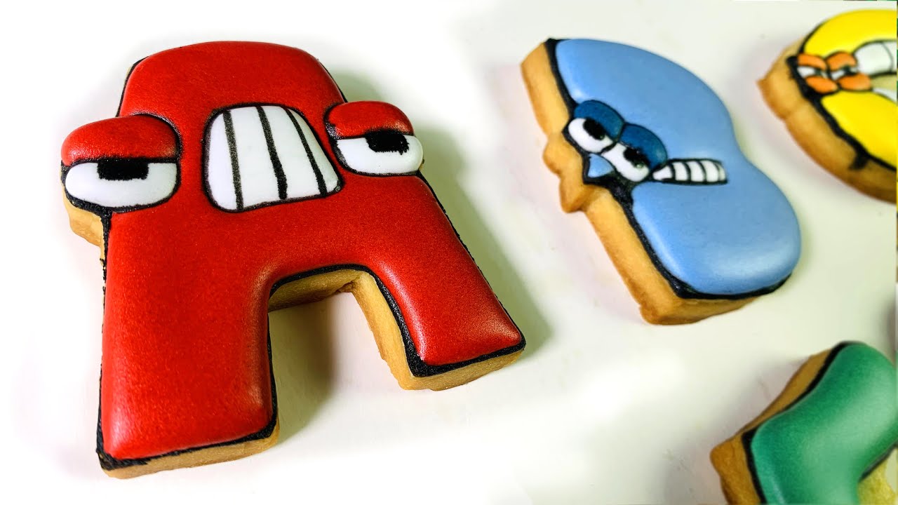 Alphabet Lore But Cookies Art ( A - Z ) - YouTube