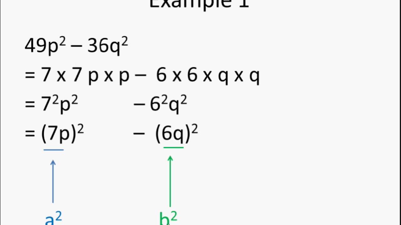 Maths Finding A Factor Of A Polynomial using A 2 B 2 Identity