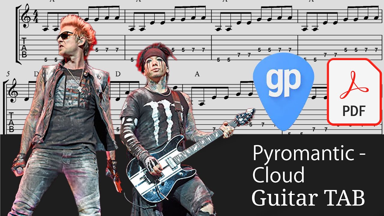 Pyromantic - Cloud Guitar Tabs [TABS] - YouTube