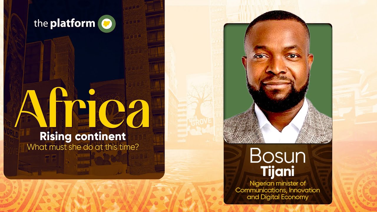 Dr. Bosun Tijani || Africa Rising Continent Nigeria's Strategic Role ...