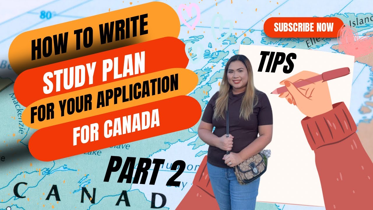 How to write study plan / SOP for your application for Canada ...