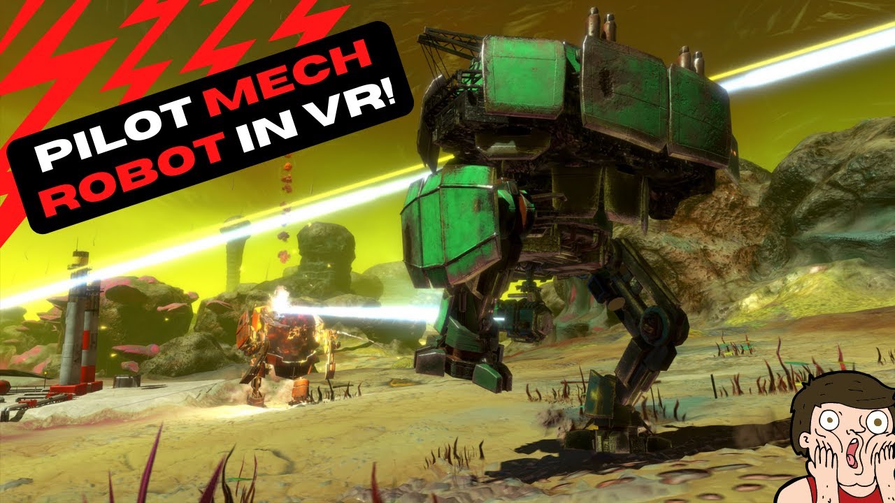 Pilot a MECH ROBOT in VR Vox Machinae Review - YouTube