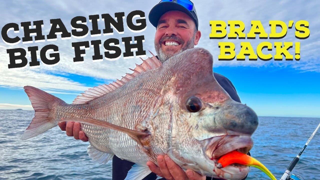 Big snapper fishing with Soft Plastics Australia! Hunting a big red on ...