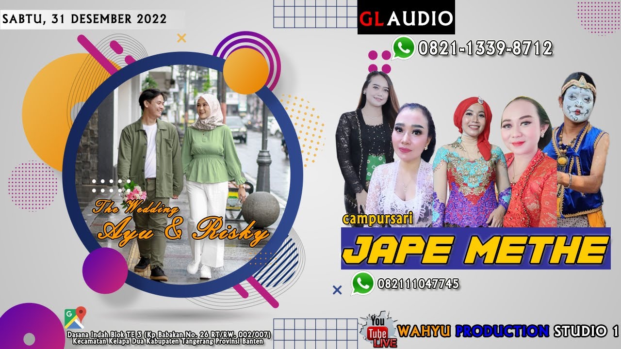 WEDDING " AYU & RIZKY " // 31 DESEMBER 2022 // GL AUDIO SOUND SYSTEM ...