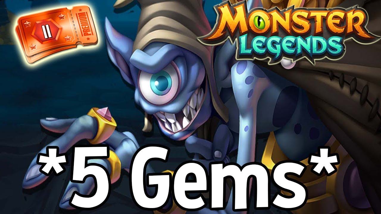 Monster Legends *5 GEMS FOR CAVE* Treasure Cave Diabolus Hellbringer ...