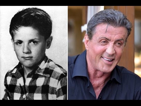 Sylvester Stallone From 7 To 70 Years Old - YouTube