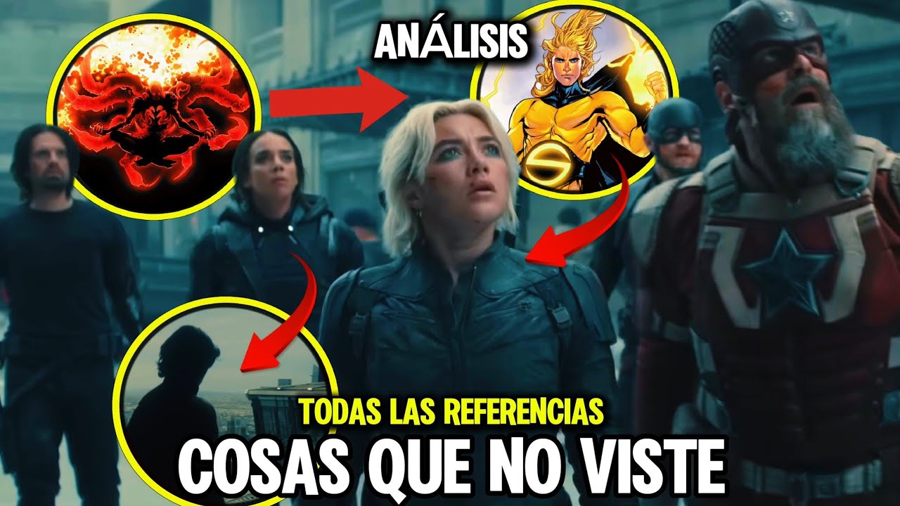 THUNDERBOLTS Tráiler Lo Que No Viste, Curiosidades y Referencias The Void Sentry Teorías - YouTube