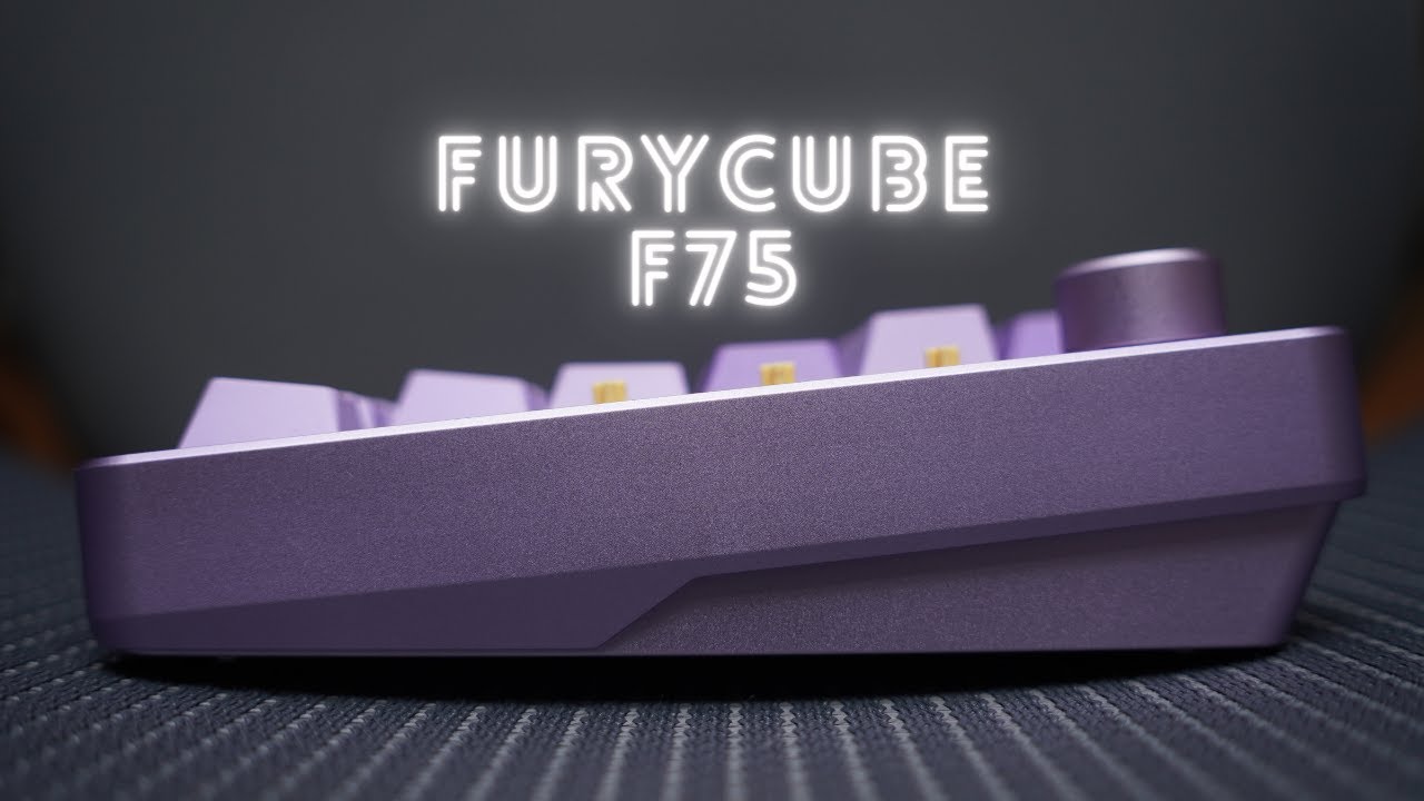 FURYCUBE F75 | Rainy75 version Knob?? - YouTube