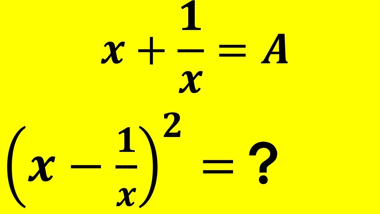 representation using 'A' , algebra, mathematics - YouTube