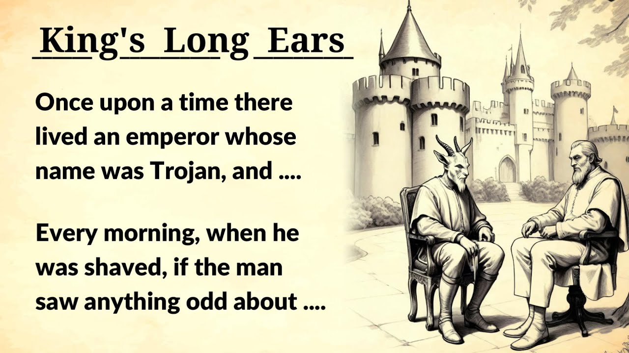 THE GOAT’S EARS OF THE EMPEROR TROJAN | Learn English with Story Level ...