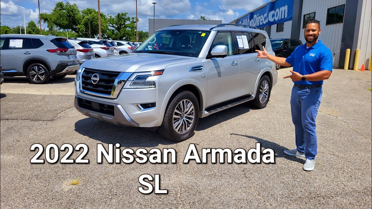 2022 Nissan Armada SL - Gulf Auto Direct - YouTube