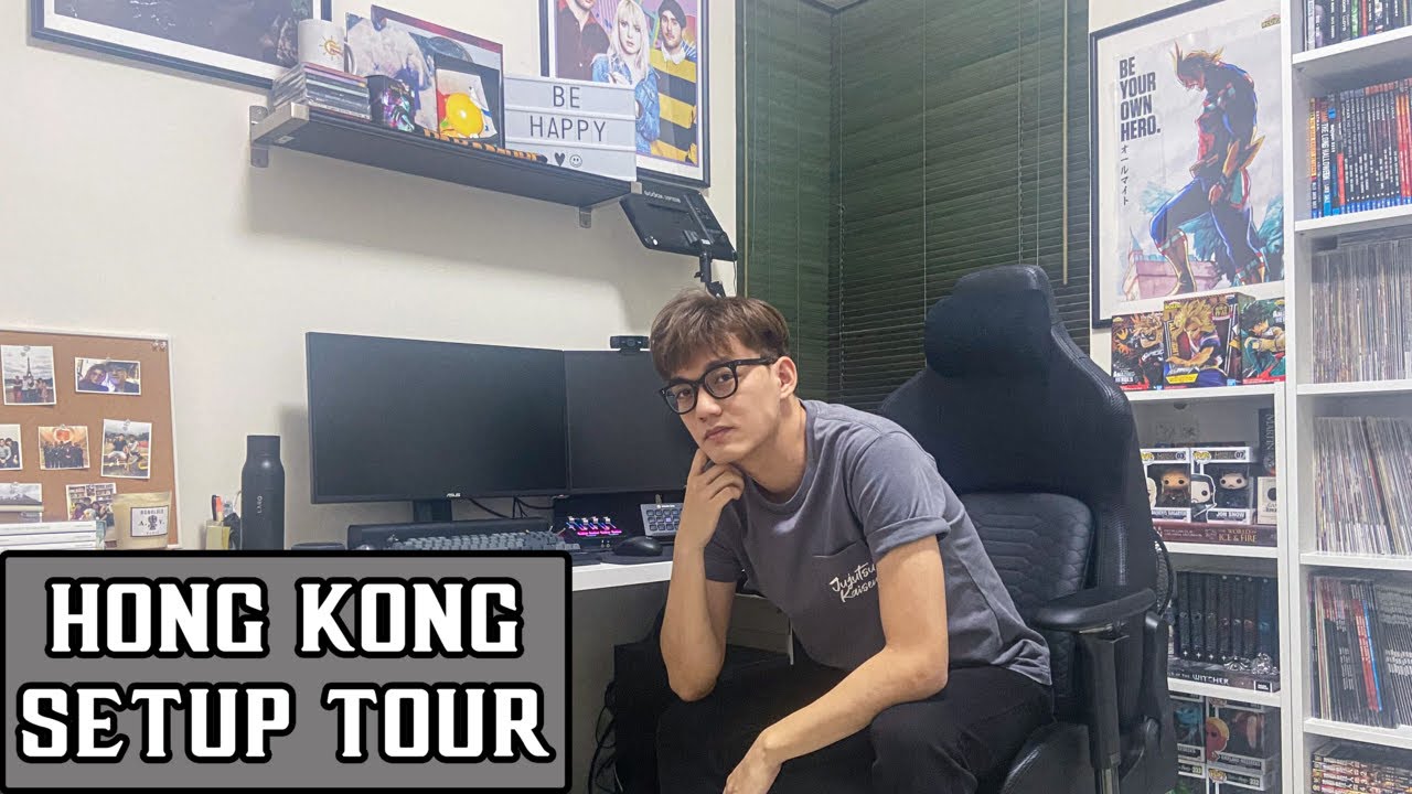 HONG KONG STREAMING/GAMING SETUP TOUR 2021 - YouTube