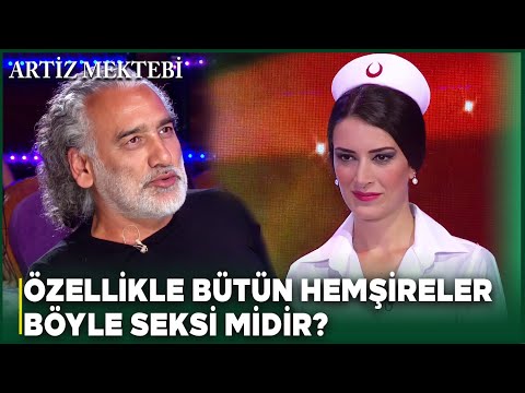 Sinan Çetin, Elit Andaç Çam'ı Hemşire Olarak Çok Beğendi - Artiz Mektebi
