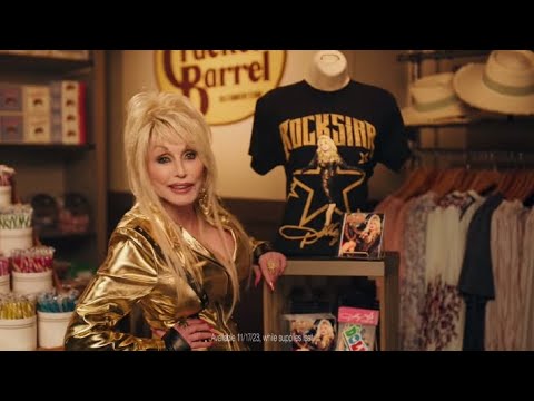 Cracker Barrel with Dolly for Rewards 2023 Commercial