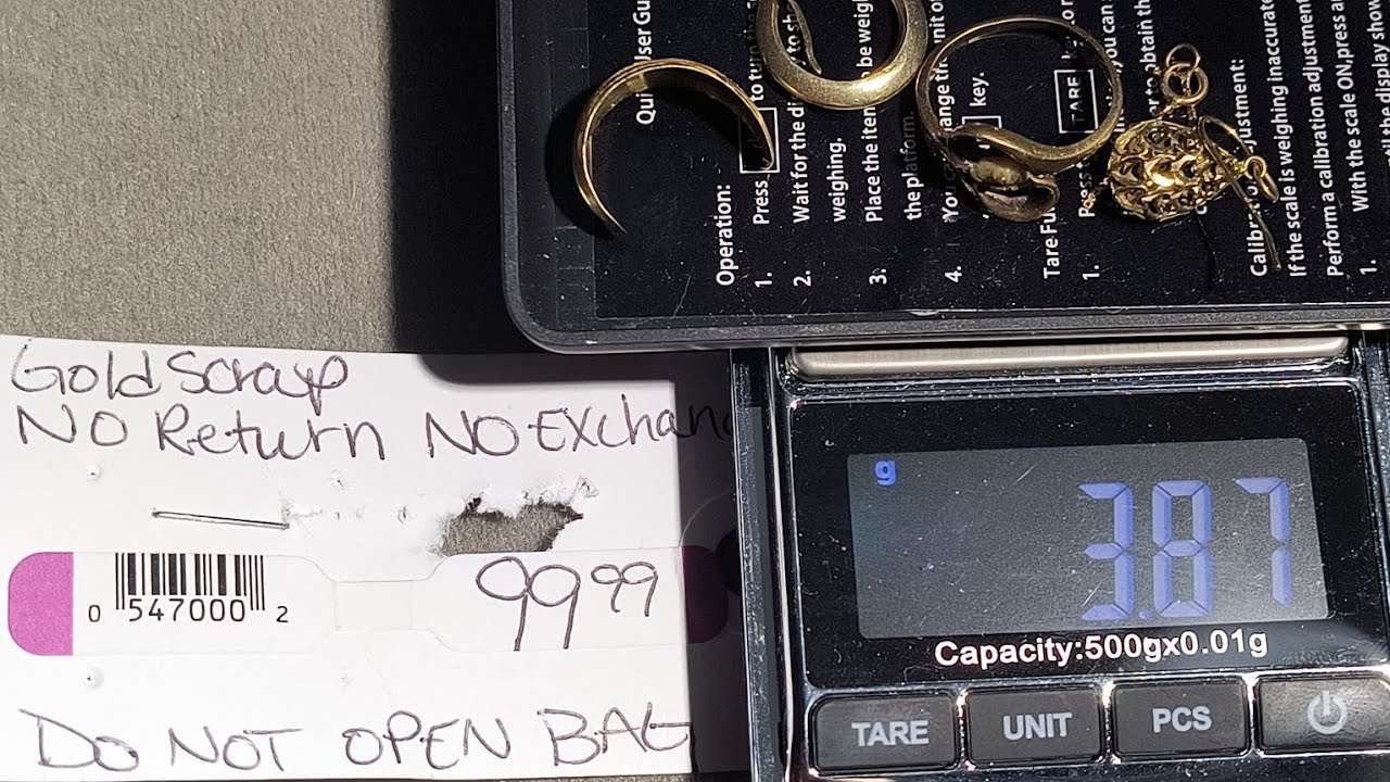 🪙🏅🪙10k gold grab bag %50off ez money 🤑 #goldhunter137 - YouTube