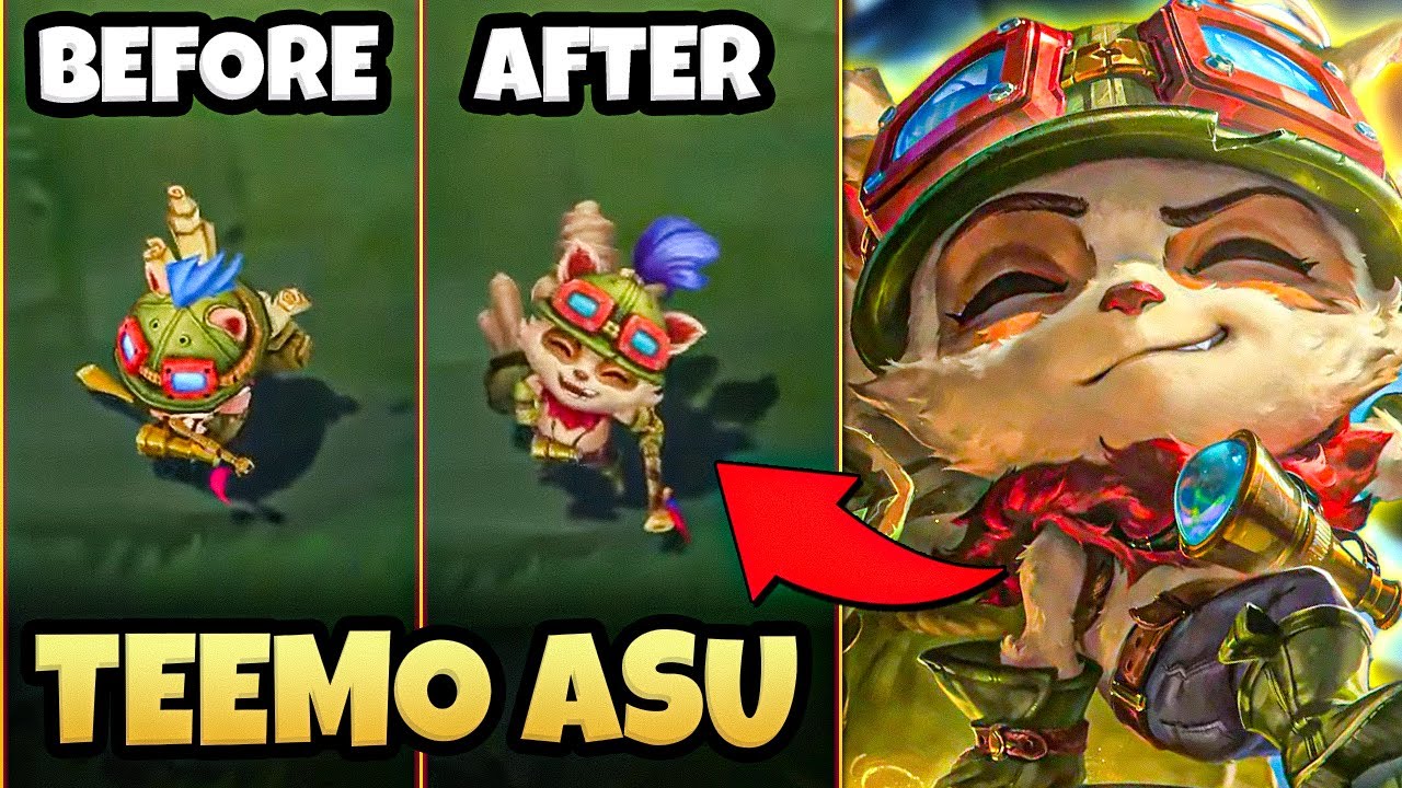 RIOT JUST CHANGED EVERYTHING ABOUT TEEMO 🍄 - YouTube
