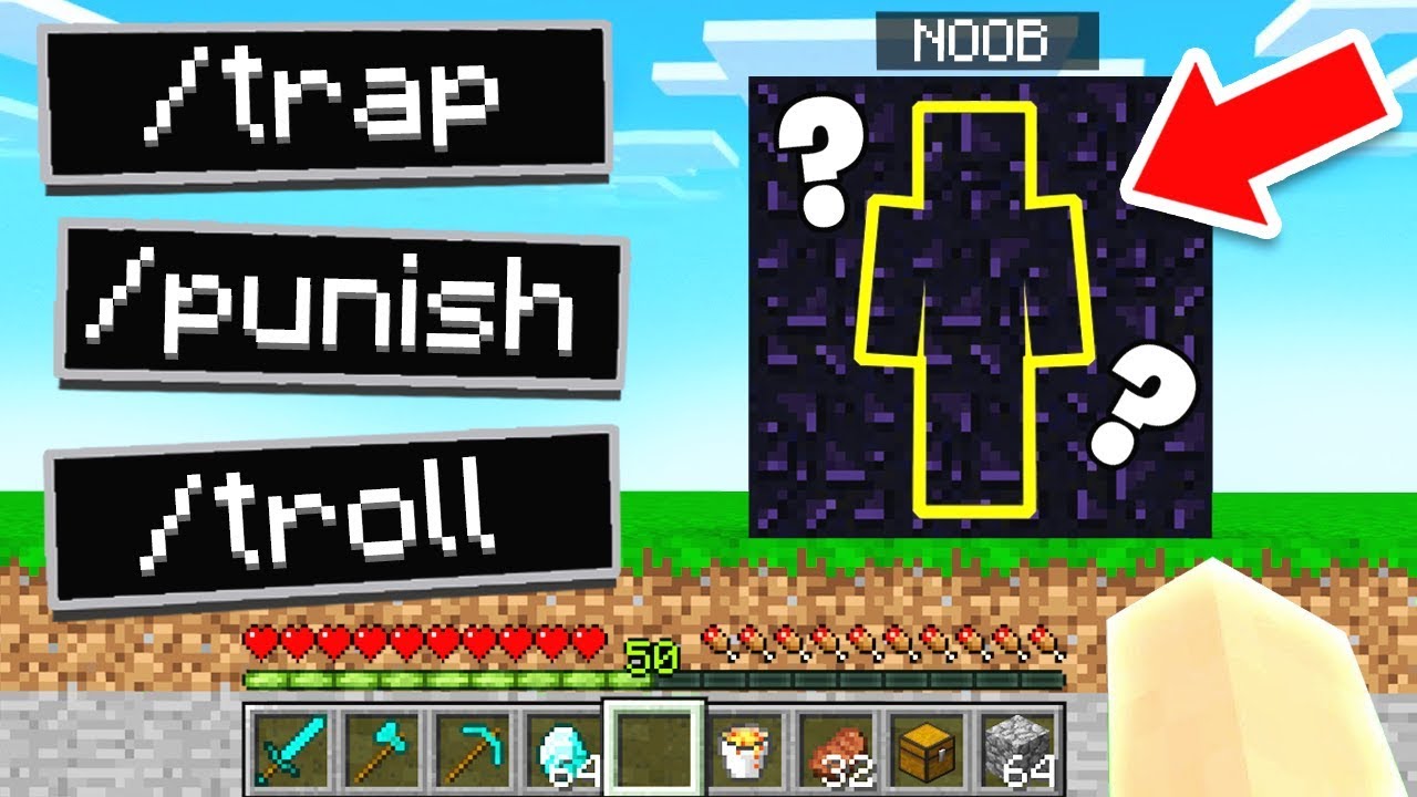 TROLLING AFK PLAYERS (Minecraft) - YouTube