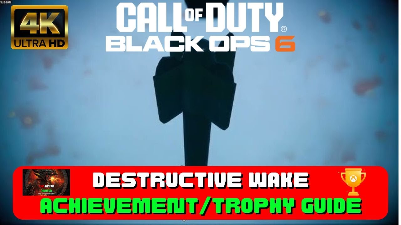 COD: Black Ops 6 - "Destructive Wake" Achievement/Trophy Guide! (4K ...