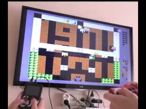 Handheld game console G1 Game 400 games review - YouTube