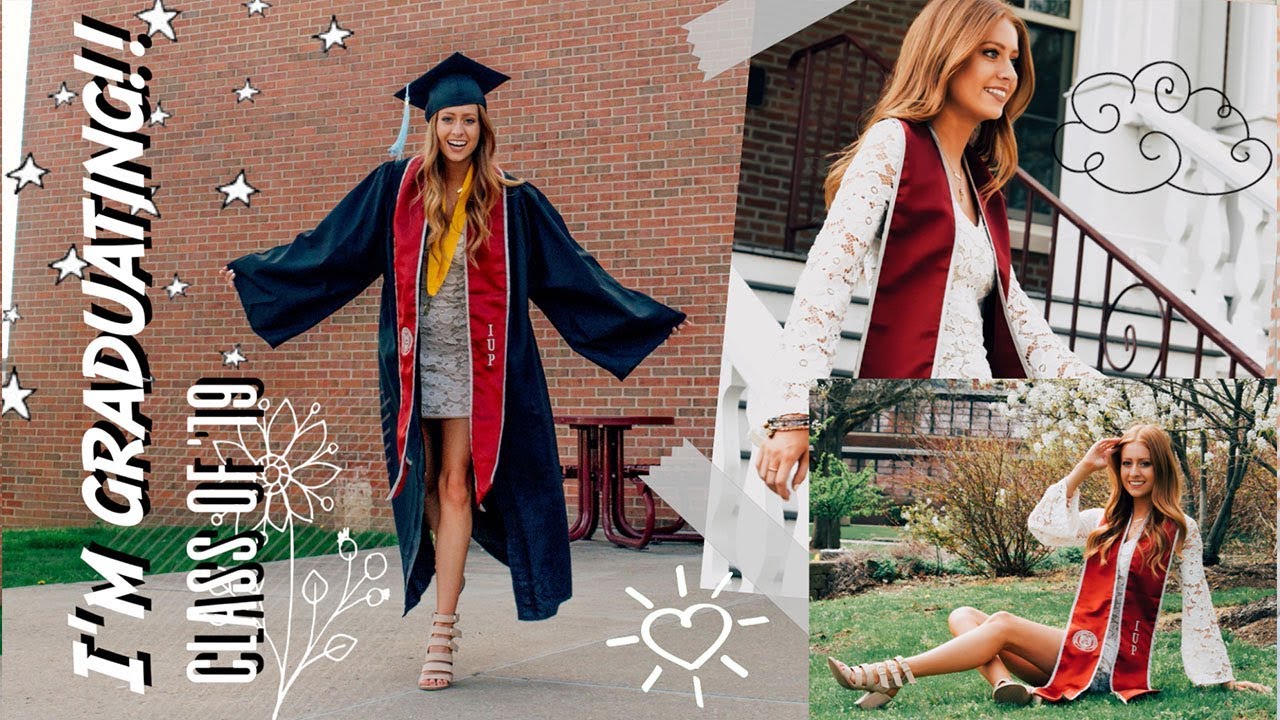 College Graduation Pictures!! || GRWM - YouTube