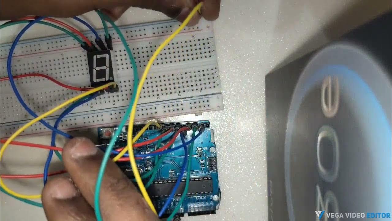 Arduino Project 53: '7-Segment LED' Created by Trishanth Kumar - YouTube