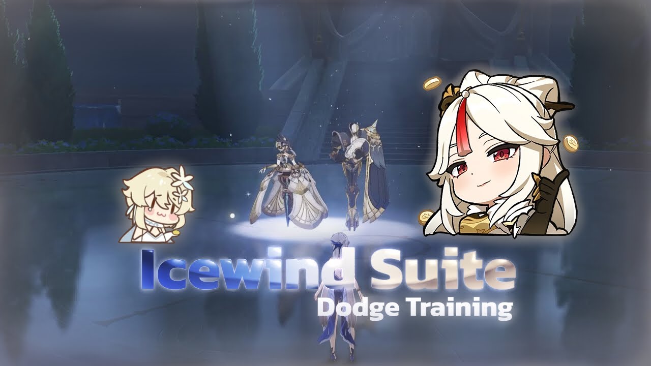 Dodge Training: Icewind Suite | Genshin Impact - YouTube