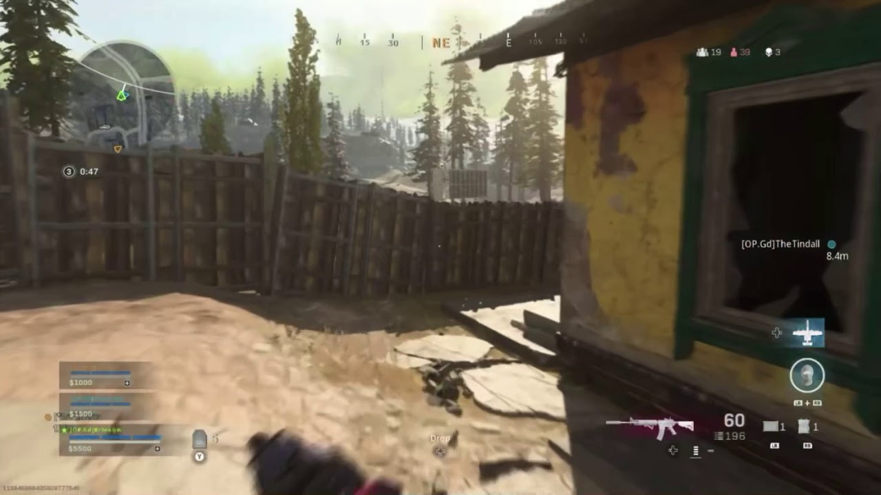HDR is really the best sniper for warzone ,no hit markers with this set ...