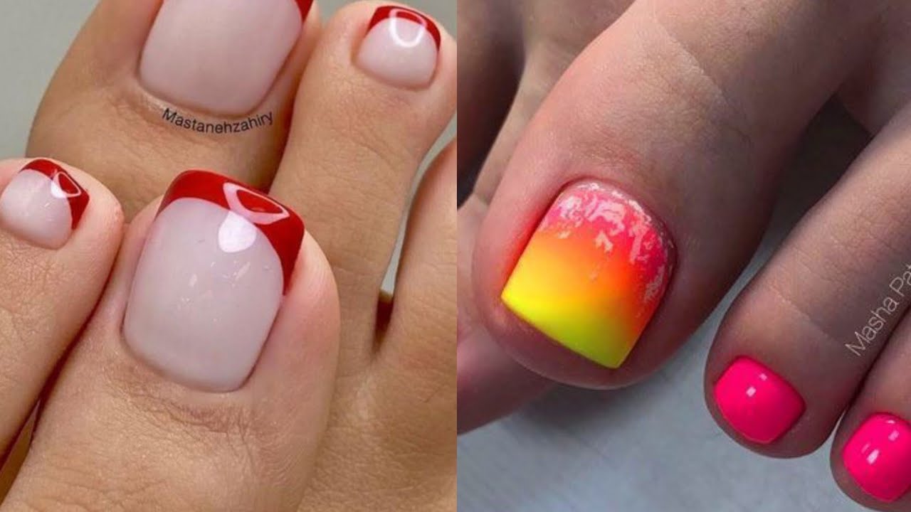 easy do shiny solid bold and beautiful toe nali // trending nali ...