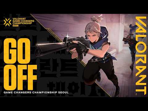 GO OFF // 2025 VALORANT Game Changers Championship Hype Film - ft. M.I.A by KATSEYE