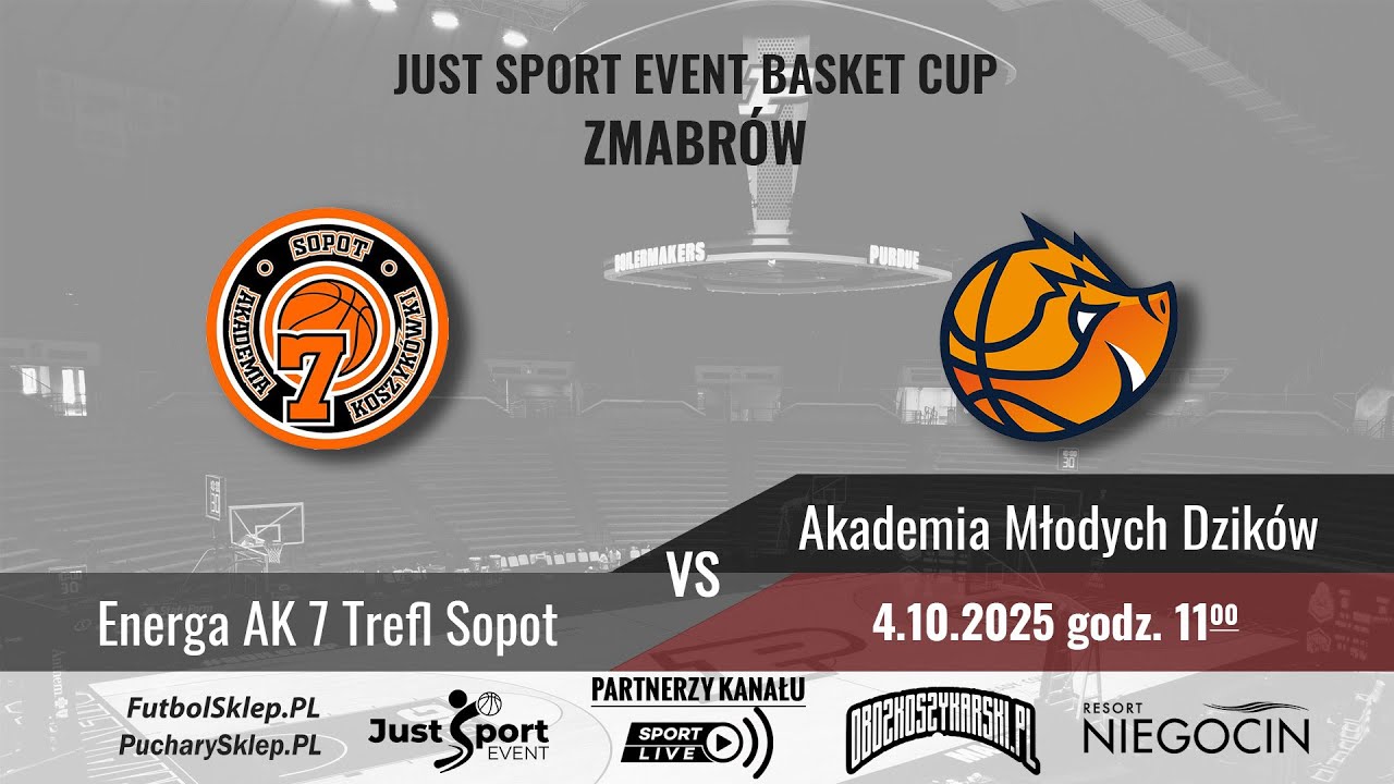 Energa AK 7 Trefl Sopot - Akademia Młodych Dzików - YouTube