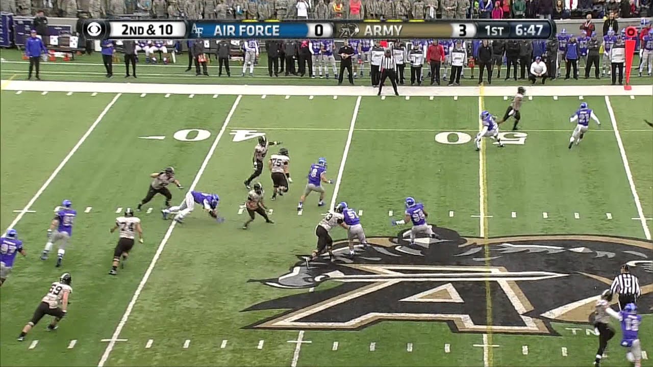 Highlights: Army Football vs. Air Force 11-1-14 - YouTube