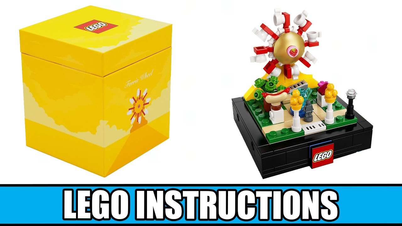 LEGO Instructions - Ferris Wheel - 66650 (Bricktober 2020) - YouTube