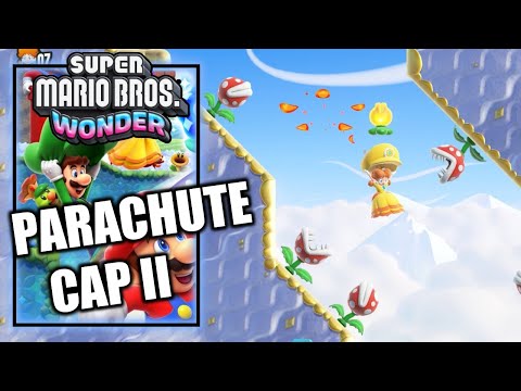 Super Mario Bros Wonder - Badge Challenge Parachute Cap II - 100% All Seeds, Flower Coins & Flag