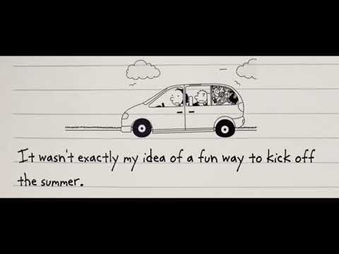 Diary of a Wimpy Kid: The Long Haul intro, but with the correct music