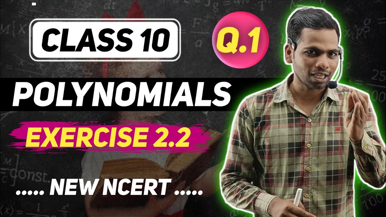 Polynomials chapter 2 | class 10 maths|ncert|cbse|exercise 2.1 Q.1|Himalay Sir - YouTube