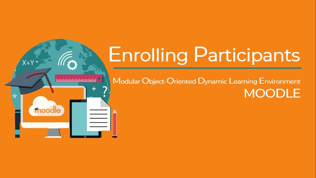 Enrolling Participants in a Moodle Course - YouTube