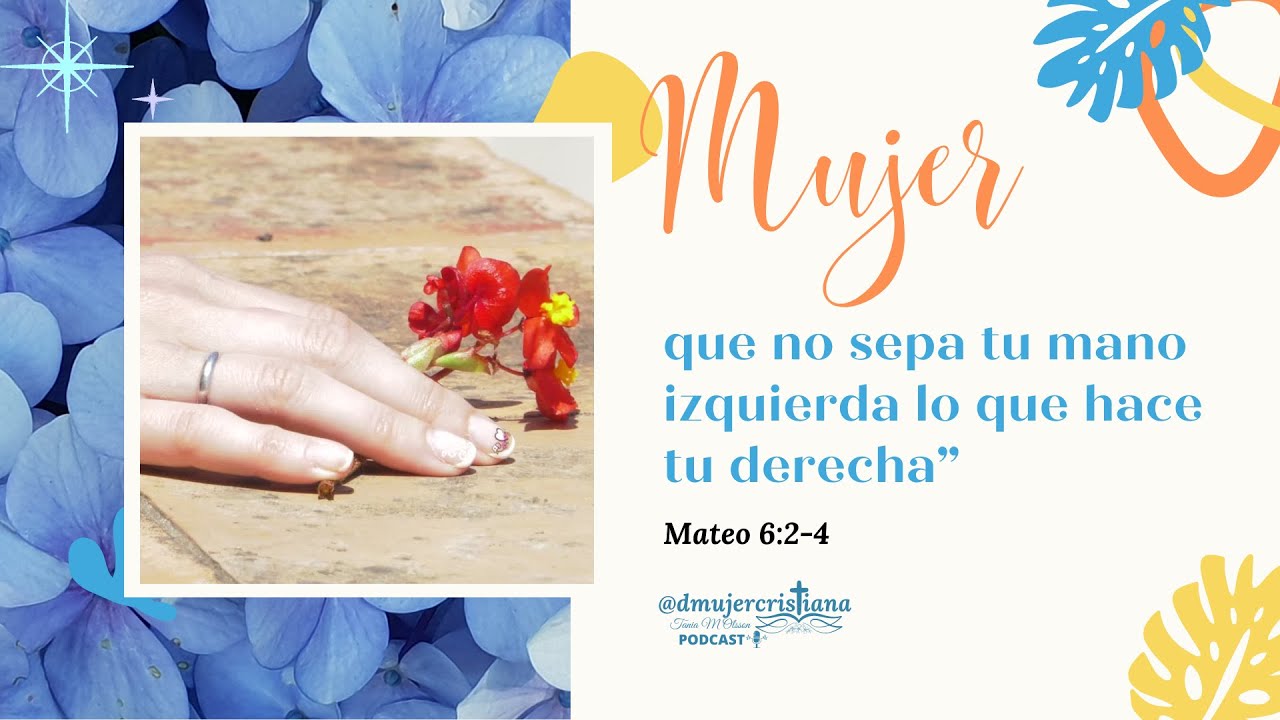 Mujer, que no sepa tu mano izquierda lo que hace tu derecha/DMC - YouTube